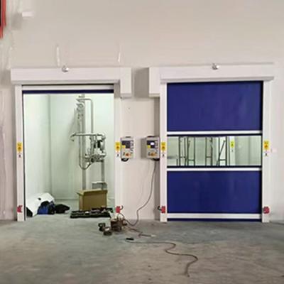 China Industrial High Speed Door With Tight Sealing System And High-Frequency Operation For Clean Production Environments for sale