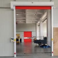China Large-Size Wind-Resistant Industrial High Speed Door For Automotive Production Facilities for sale