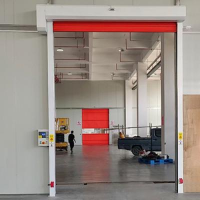 China Large-Size Wind-Resistant Industrial High Speed Door For Automotive Production Facilities for sale