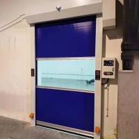 China Energy Efficient High Speed PVC Industrial Door 380V 220V For Textile Manufacturing for sale