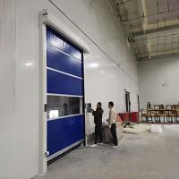 China Hygienic Industrial Speed Doors with Safety Protection System For Food Processing for sale