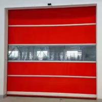 China Customizable Width Industrial High Speed Rapid Roll Door For Warehouse Logistics for sale