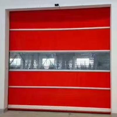 China Customizable Width Industrial High Speed Rapid Roll Door For Warehouse Logistics for sale