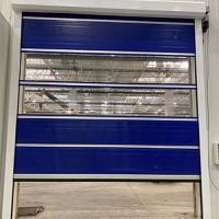 China PVC Curtain Industrial High Speed Door Easy Clean For Food Processing Facilities for sale