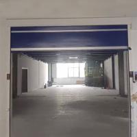 China Premium High Speed PVC Roll Up Doors With Waterproof Finished Surface For High-Speed Operation for sale