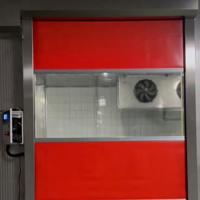 China 0.8-2.0mm Stainless Steel PVC Industrial High Speed Door For Heavy Industrial Plant Operations for sale