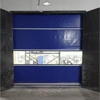 China Fast  Durable Energy-saving Solution High-speed PVC Industrial Door For Factories And Warehouses for sale