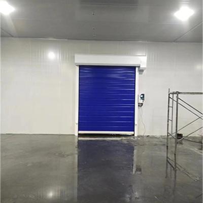 China Industrial High Speed Insulated Doors 0.75-3.8KW For Indoor Energy Saving Passage for sale