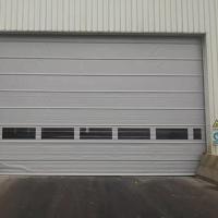 China Max Size 6x8m Design High Speed Stacking Door For Large Factory for sale
