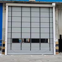 China Adjustable Speed High Speed Stacking Door IP54 For Large Commercial Centers for sale
