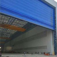 China 0.8mm-1.2mm Curtain Thick High Speed Folding Door for Electronics Workshop Operations for sale