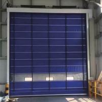 China Curtain Thick 0.8mm–1.2mm High Speed Stacking Door For Electronics Workshops for sale