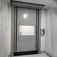 China Easy Install High Sealing Performance High Speed Zipper Door for Clean Area Operations for sale
