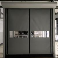 China Easy To Install Up & High Sealing Performance High Speed Zipper Door For Clean Areas for sale