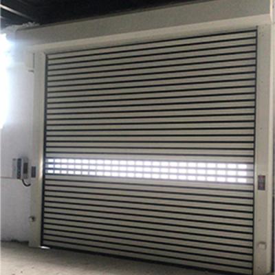 China 0.6–1.2m/s Aluminum Rigid High Speed Door For Automotive Manufacturing Workshops for sale