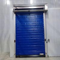 China Automatic PVC Roll Down Security High Speed Freezer Door for Cold Storage Projects for sale