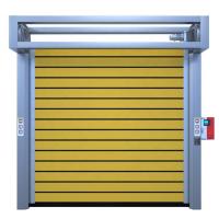 China Customized Wind-Resistant Insulated Aluminum Spiral High Speed Door Electric Garage Access System for sale