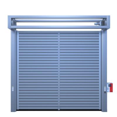 China Customized High Speed Electric Door Wind Resistant Insulated Aluminum Garage Doors for sale