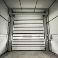 China Waterproof Industrial Spiral High Speed Door Custom Entry System Park Passageway Access for sale
