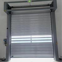 China Wind-Resistant Aluminum Spiral High Speed Door Roll-Up Loading Dock Passage Access System for sale