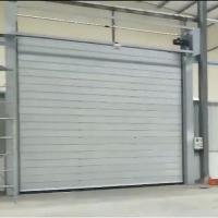 China Customized Aluminum Spiral High Speed Door Automated Entry System Warehouse Operations for sale