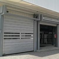 China Insulated Aluminum Alloy Spiral High Speed Door Rapid Garage Access Logistics Center Operations for sale