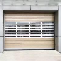 China Durable 0.75KW-1.5KW Spiral High Speed Door Motorized System Facility Exterior Access for sale