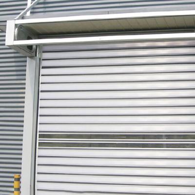 China 0.6-1.5m/S Spiral High Speed Door Aluminum Alloy For Machining Workshops for sale