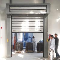 China Heavy-Duty Industrial Spiral High Speed Door Roll-Up Warehouse Access System for sale