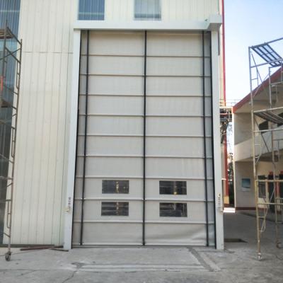 China High Speed Quick Opening Stacking Door Quick Opening Servo Control System Motor For High-Frequency Industrial Passages for sale