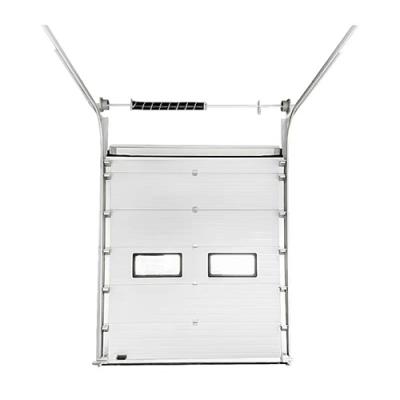 China 2mm Thickness Gualvanized Steel Fire Rated Sectional Overhead Door For High-Traffic Warehouse Environments for sale