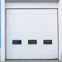 China Fire Rated Sectional Overhead Door Industrial for Battery Manufacturing Facilities for sale