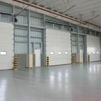 China 380V 220V Sectional Overhead Door Factory For Electrical Equipment Manufacturing Plants for sale