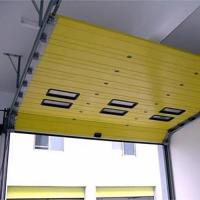 China Heavy Duty Steel Sectional Overhead Door 2mm For Fleet Maintenance Facilities for sale