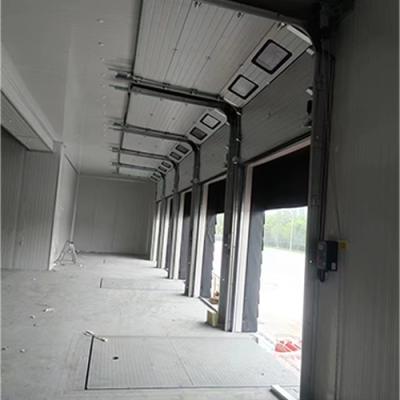 China Heavy Duty Steel Sectional Overhead Door 2mm For Fleet Maintenance Facilities for sale
