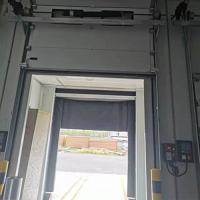 China SUS304 Stainless Steel Industrial Sectional Overhead Door For Commercial Vehicle Parking Garages for sale