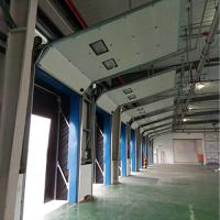 China Vision Panels Sectional Door Easy Large Cargo Handling For Airport Cargo Buildings for sale