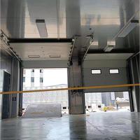 China 0.2-0.4m/s Commercial Sectional Overhead Door For Retail Distribution Warehouses for sale