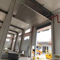 China Vertical Lifting Insulated Sectional Doors 40mm 50mm 80mm For Technical Service Rooms for sale