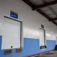China 380V 220V Safety Industrial Sectional Overhead Door For Internal Facility Traffic Passages for sale