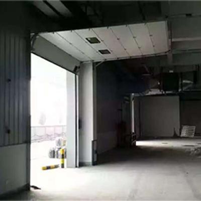 China Custom Industrial Sectional Door Noise Reducing Wind Resistant For Factory Main Entrances for sale