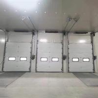 China 40mm-80mm Industrial Sectional Overhead Garage Door For Industrial Park Zone Access for sale