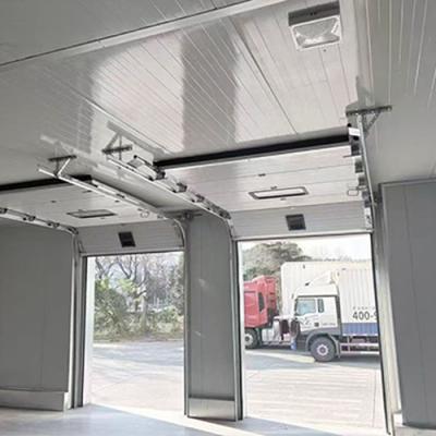 China High-Strength Steel Industrial Sectional Overhead Door For Automotive Parts Facilities for sale