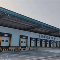 China Automatic Sectional Industrial Door 2mm For Industrial Fabrication Workshops for sale