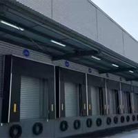 China Watertight Sectional Overhead Door 24dB Lift Up Garage Doors For Finished Goods Dispatch Zones for sale