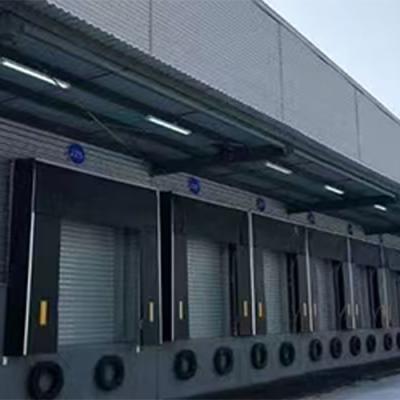 China Watertight Sectional Overhead Door 24dB Lift Up Garage Doors For Finished Goods Dispatch Zones for sale