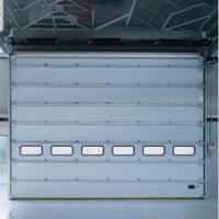 China High-Frequency & Stable Operation Sectional Overhead Door For Logistics Transit Warehouses for sale