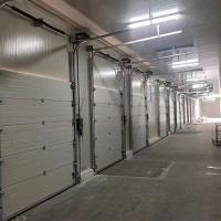 China Level 11 Wind Resistance Industrial Lift-up Door Sectional Overhead Door For Parcel Sorting Centers for sale