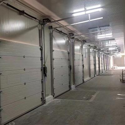 China Level 11 Wind Resistance Industrial Lift-up Door Sectional Overhead Door For Parcel Sorting Centers for sale