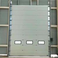 China 24dB Sound Insulation Affordable Industrial Sectional Door Solutions For Third-Party Logistics (3PL) Facilities for sale
